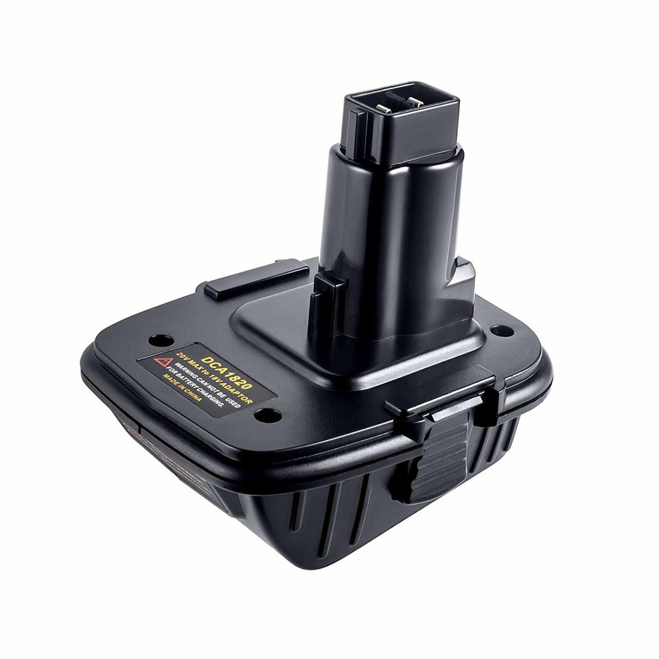 20V Battery Adapter Converter 18V to 20V Max Li-Ion Tools For DEWALT ...