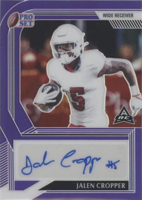 2022 Leaf Pro Set Metal - Jalen Cropper #PA-JC1 Purple Prismatic /30 ...