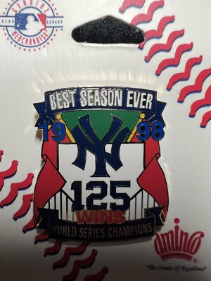 Amino Pin Baseball Pin NY New York Yankees Pins Collectibles World ...
