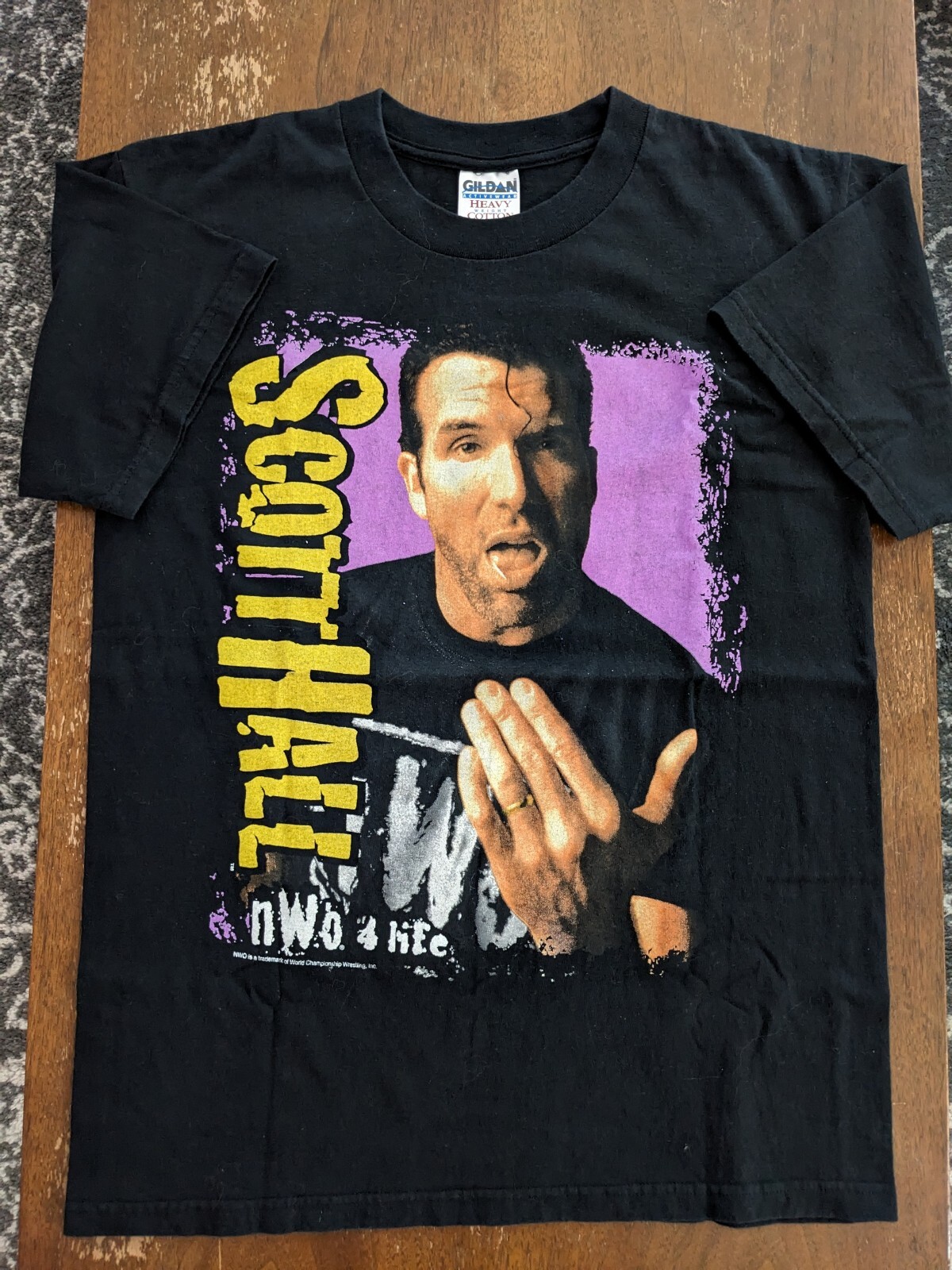 Vintage 1998 NWO Scott Hall Razor Ramone Shirt Never Worn Men's Medium ...