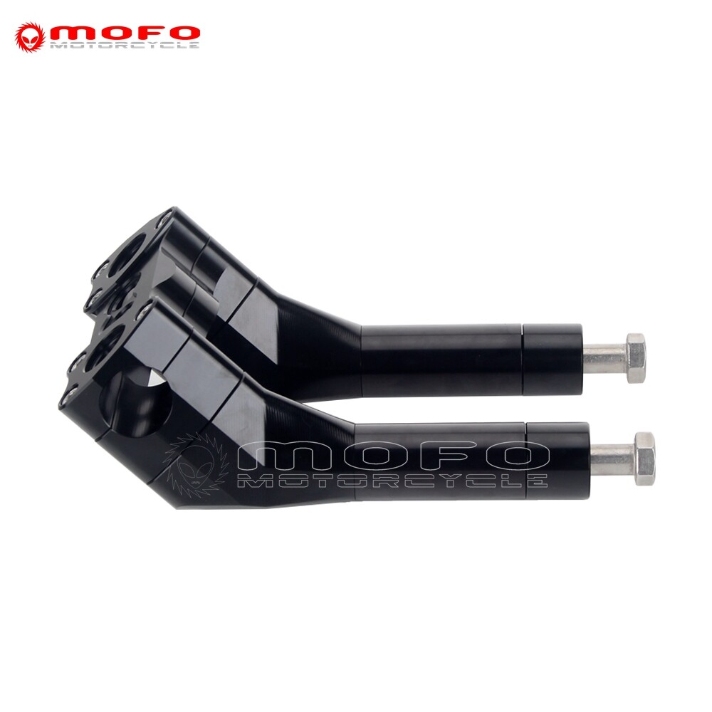 1" Pullback Style Modular Handlebar Risers Kit For Harley Dyna Softail ...