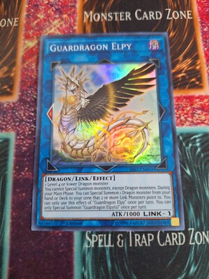 Yu-Gi-Oh! Guardragon Elpy SAST-EN051 Super Rare 1st Edition Near Mint ...