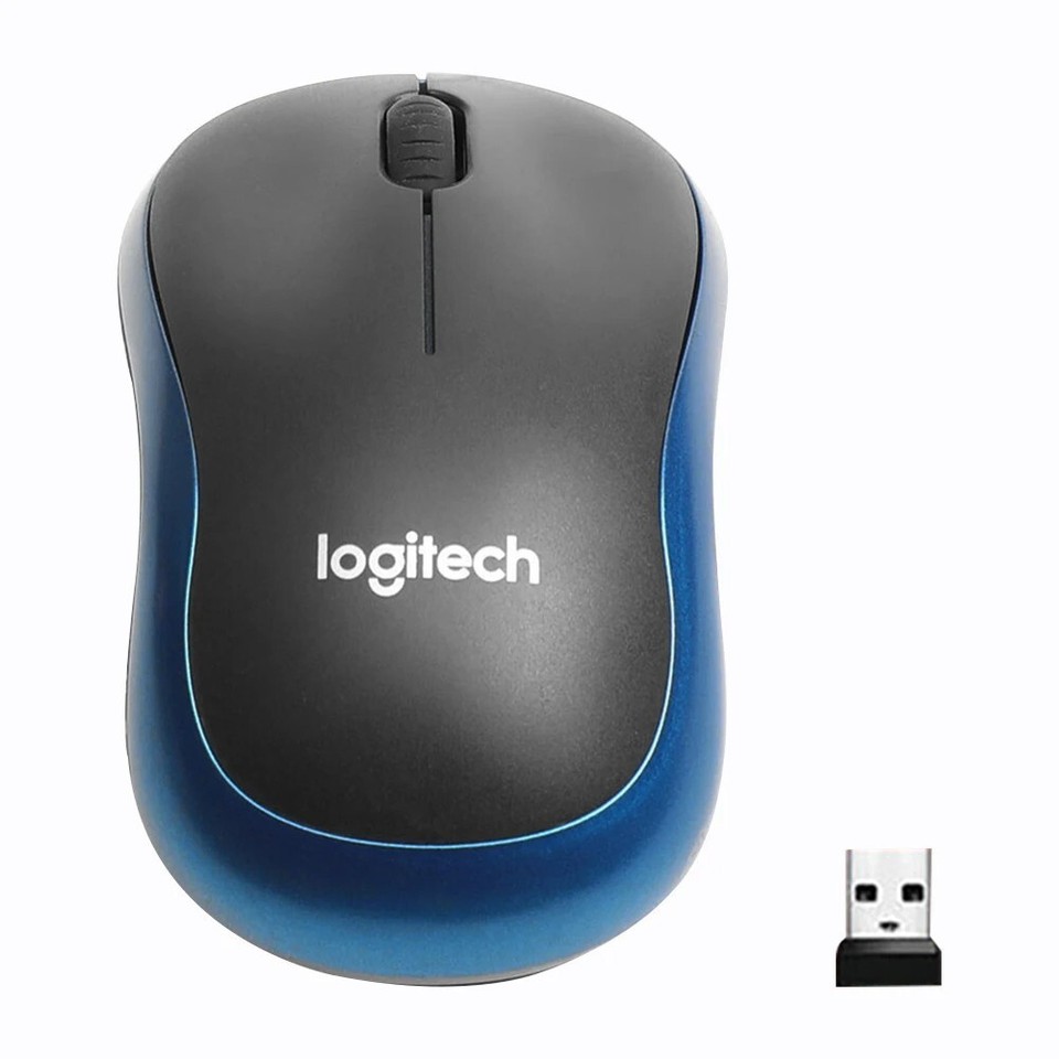 Logitech m185 wireless mouse 2.4GHz USB 1000dpi mice | eBay