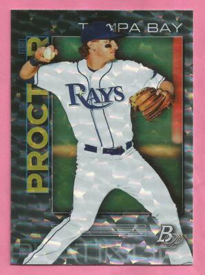 2020 Bowman Platinum Ford Proctor Rookie Silver Icy Foil Parallel Tampa ...