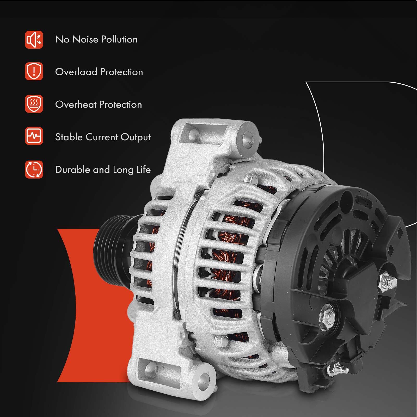A-Premium Alternator for Saab 9-3 2002-2003 9-5 2002-2009 L4 2.3L 2.0L ...