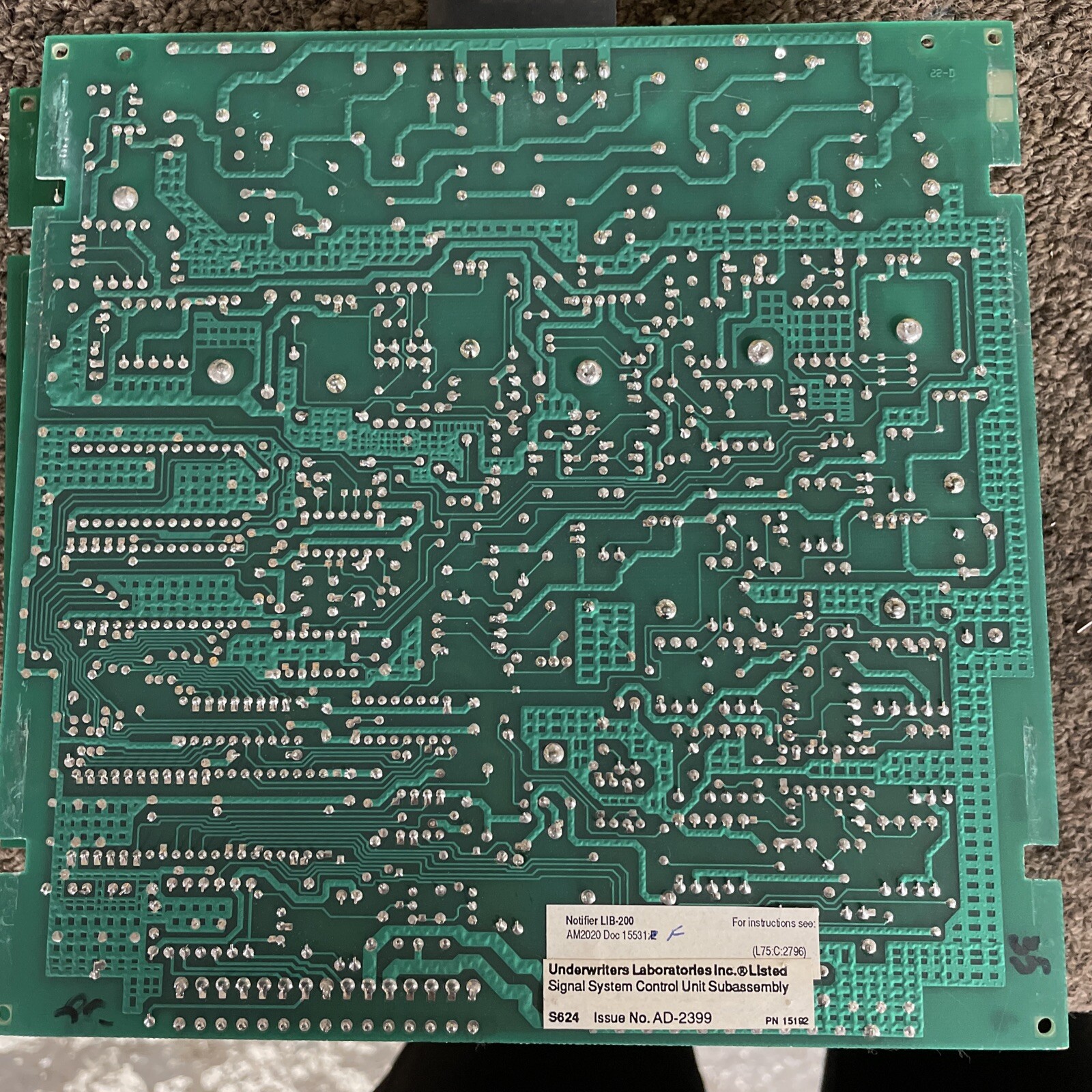 NOTIFIER LIB-200 FIRE ALARM FACP LOOP INTERFACE BOARD | eBay