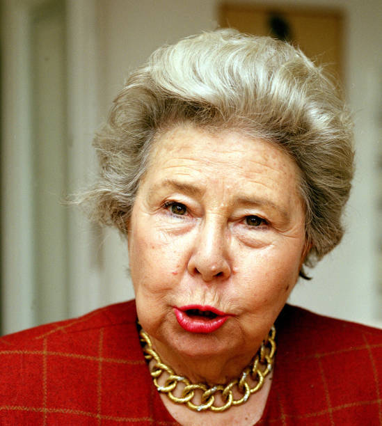 opera singer mezzo soprano Christa Ludwig Vienna Austria 2004 Old Photo ...