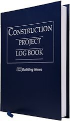 CONSTRUCTION PROJECT LOG BOOK **BRAND NEW** 9781557014252 | eBay