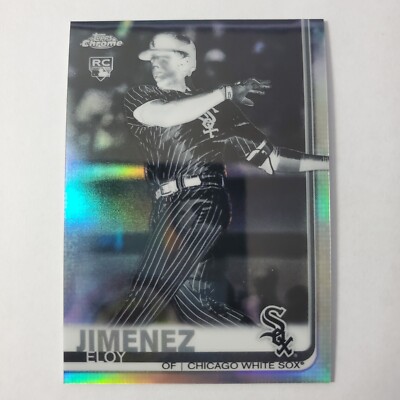 2019 Topps Chrome Negative Refractor #202 Eloy Jimenez | eBay