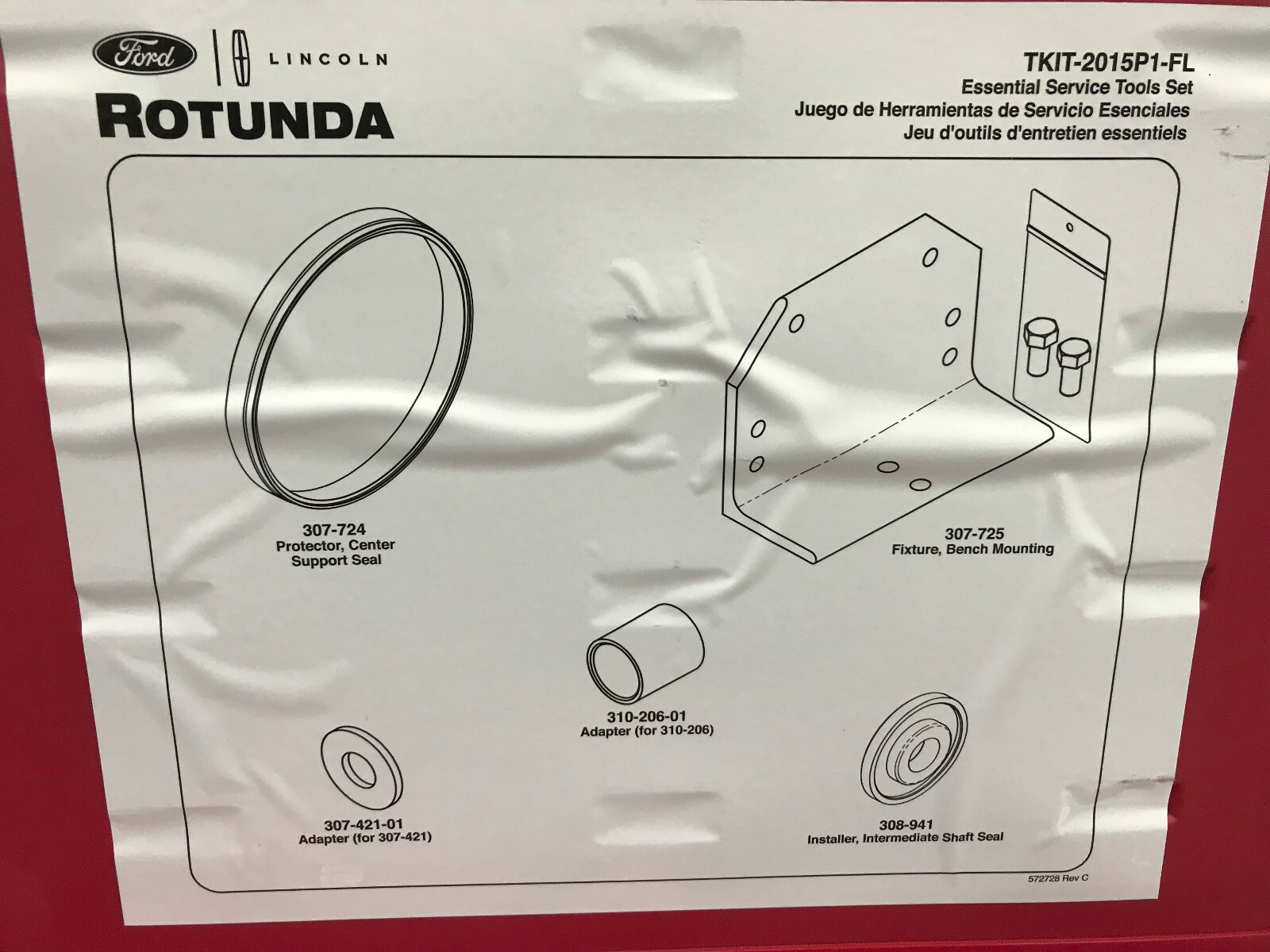 Ford Rotunda TKIT-2015P1-FL 6F15 PTU HF15 Transmission 1.5 GTDI Engine ...