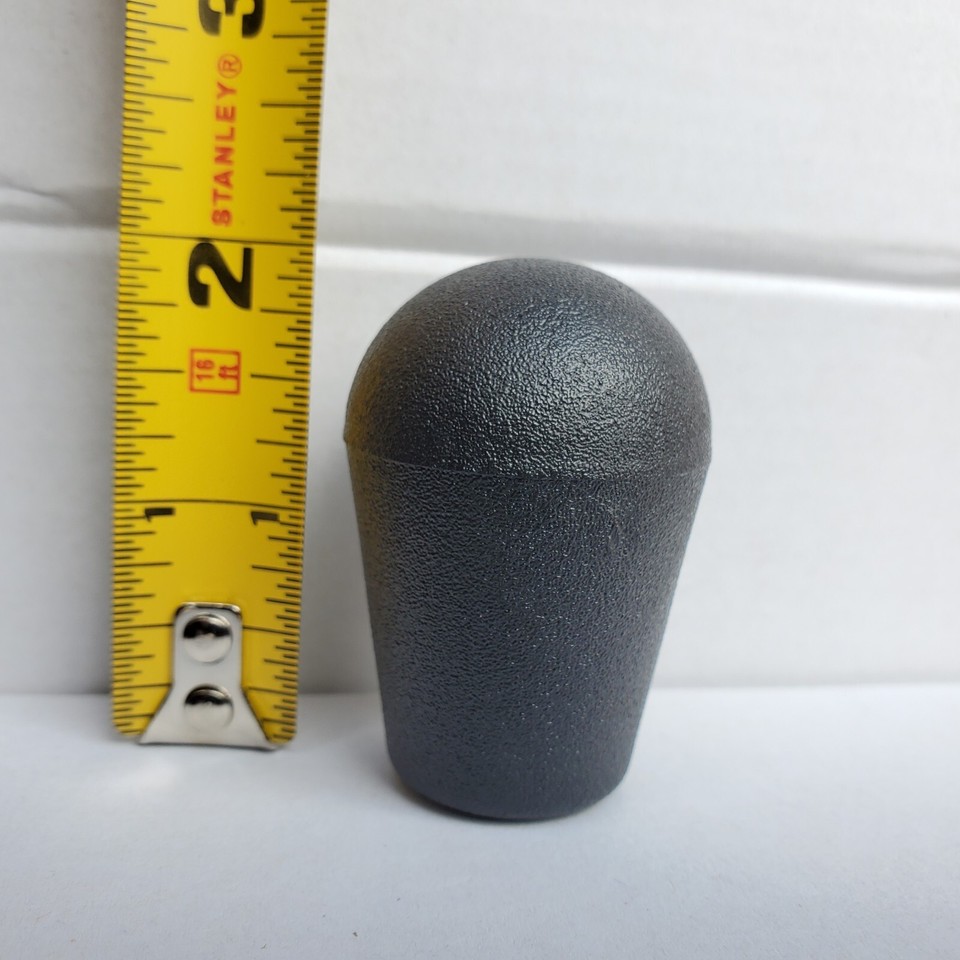 Joystick Knobs (2) 1/4"-20 Thread Female Tapered Black Knob Joy stick ...