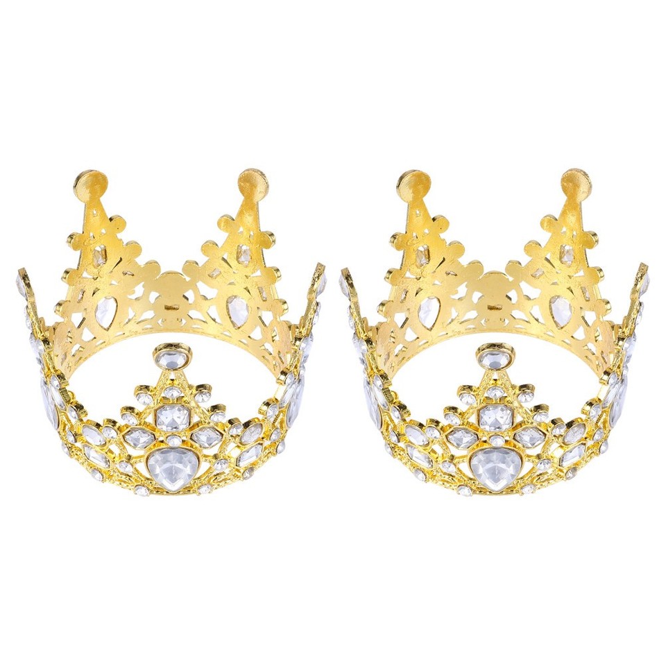 2 Pcs Metal Cake Topper for Birthday Wedding Baby Shower Party | eBay ...