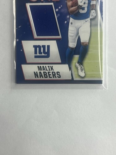 2024 Panini Rookies & Stars Year One Patch Malik Nabers No. YO-MNS (RC ...