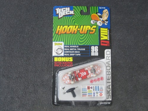 Hook Ups Tech Deck skateboard 96mm fingerboard Generation 8 vintage ...