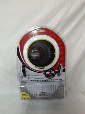 Sealed GPX Portable Compact Disc CD Player CDPR6205 with Powered ...