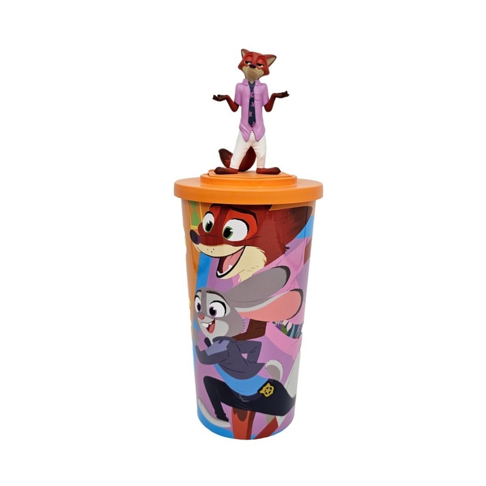Zootopia 2 Movie Cup Topper Gary Judith Nick Model Popcorn Bucket Theme ...