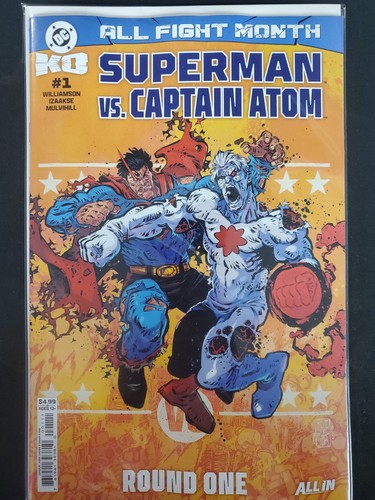 Superman vs. Captain Atom #1 A Cvr DC 2025 VF/NM Comics DC KO | eBay