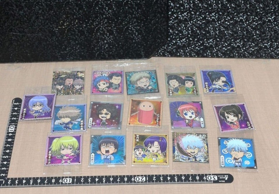 Gintama Goods Bundle Set - Ichiban Kuji, Straps, Charms, Stickers ...