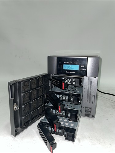 Buffalo TS1400D 4 Bay NAS Storage Array Diskless Powers On Includes ...