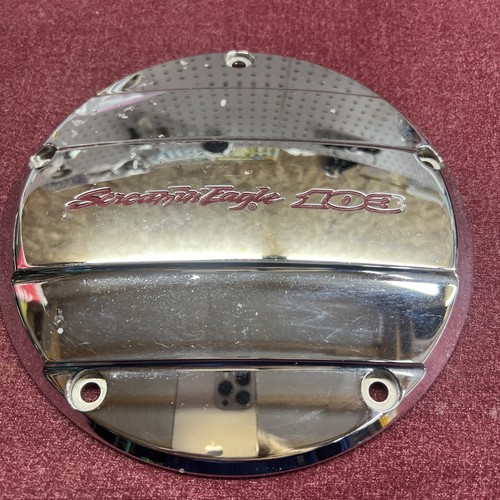 HARLEY DAVIDSON SCREAMIN EAGLE 103 CHROME CLUTCH DERBY COVER, ELECTRA ...