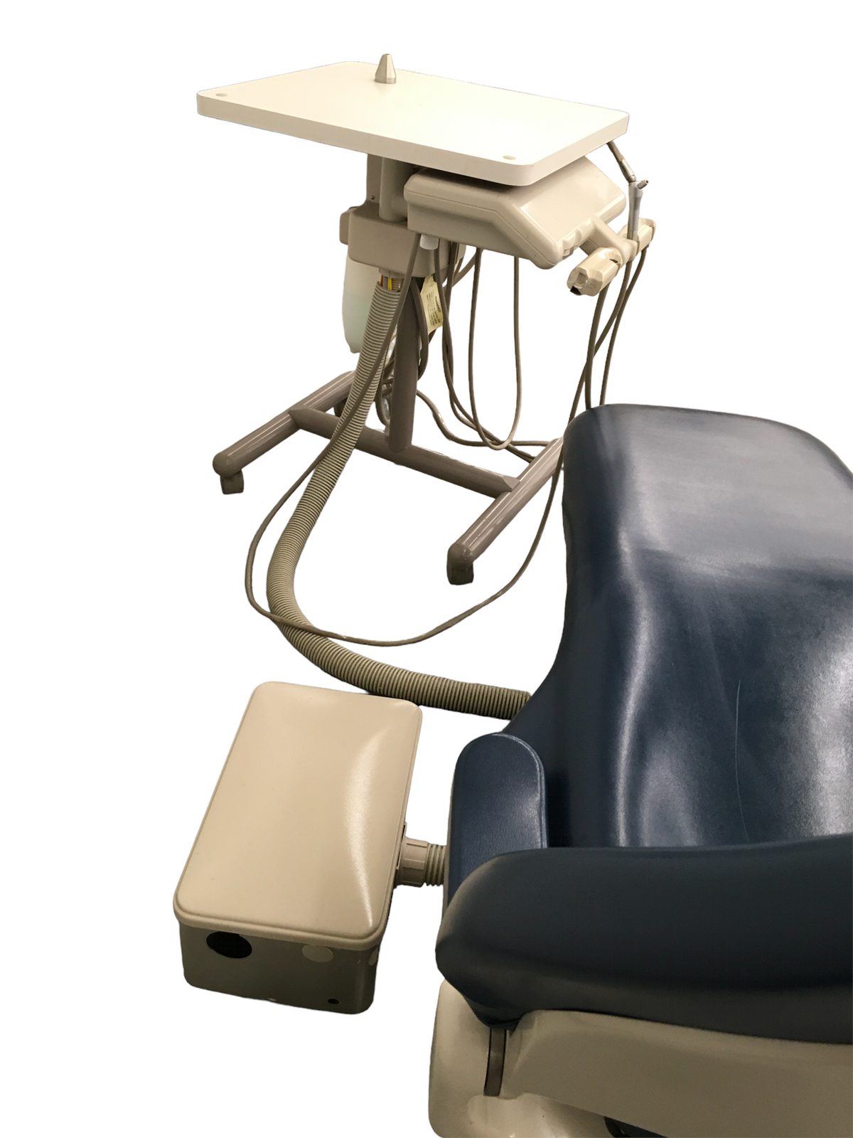 Adec 1040 dental chair w/ Adec Cascade 2671 Duo Cart Delivery System | eBay