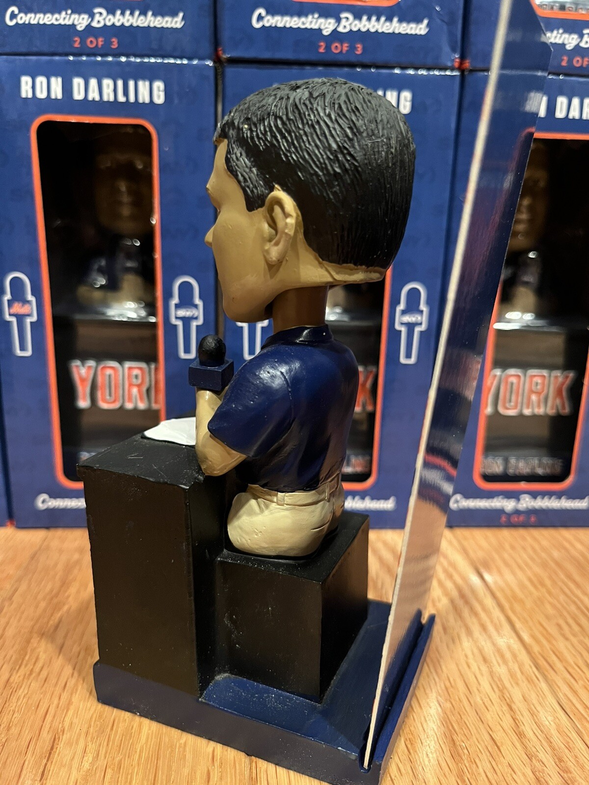 Ron Darling 2of3 Announcer GKR Bobblehead SGA 8/13/2022 New York Mets ...