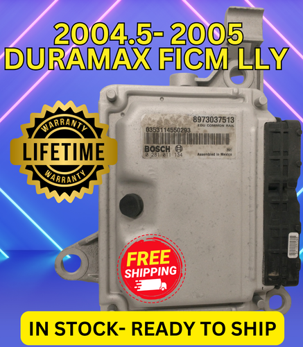 2004 2005 Chevy Silverado GMC Sierra 6.6L Duramax LLY FICM 8973037513 ...
