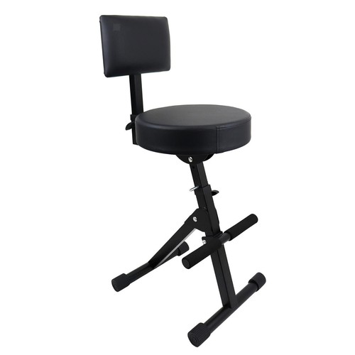 Guitar Stool Padded Cushion Music Stool Adjustable Stool for Bar Kids ...