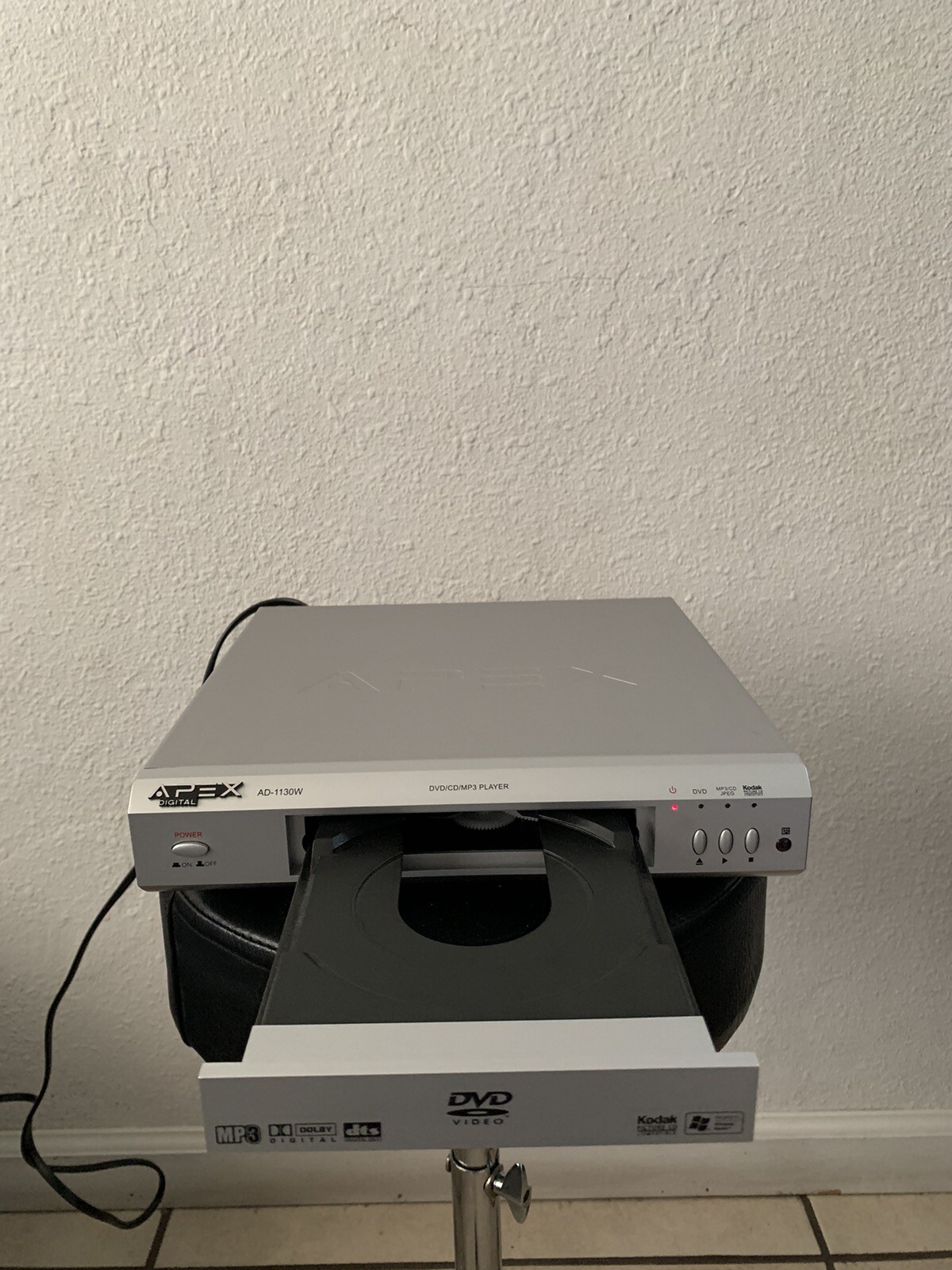 Apex Digital DVD Player AD-1130W ORIGINAL BOX INCLUDED **READ ...