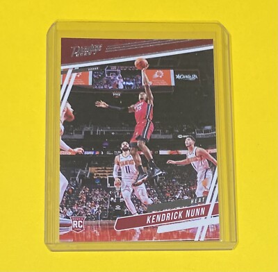 2019-20 Panini Chronicles Prestige Kendrick Nunn ROOKIE CARD Miami Heat ...