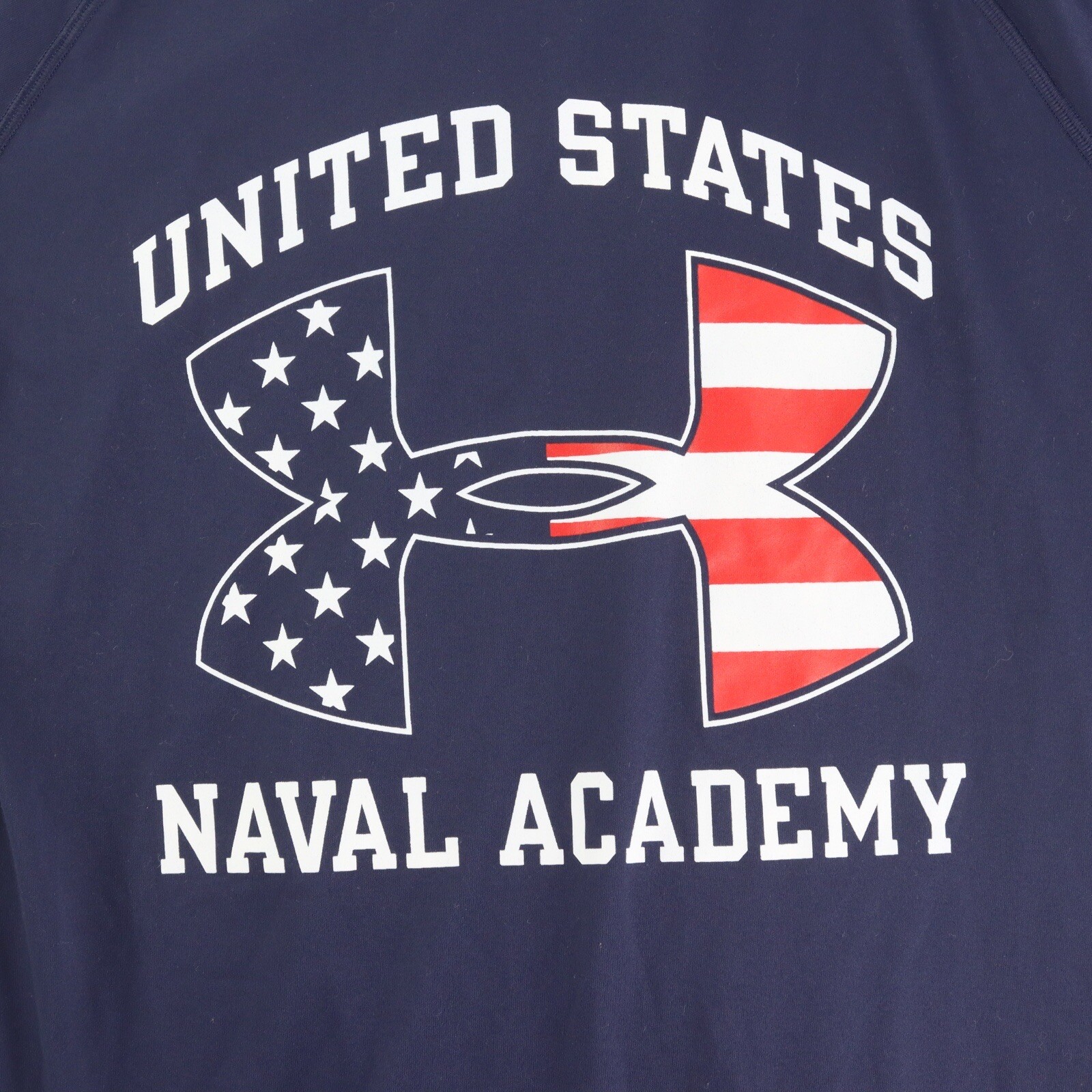 Under Armour US Navy Naval Academy USA Flag Big Logo … - Gem