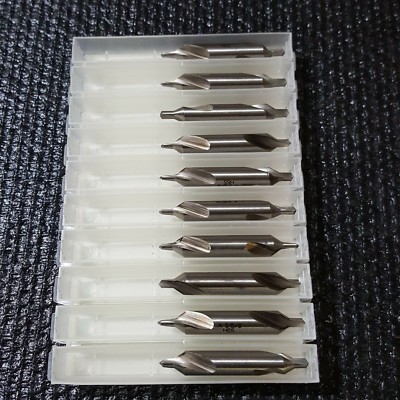 HSS Center Drill DIN 333 A 60° Metric Plain Type 3.15mm x 8mm ( Pack of ...