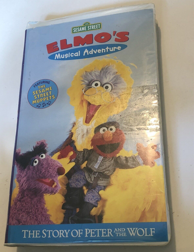 Elmo’s Musical Adventure Vhs Tape Story Of Peter & The Wolf | eBay