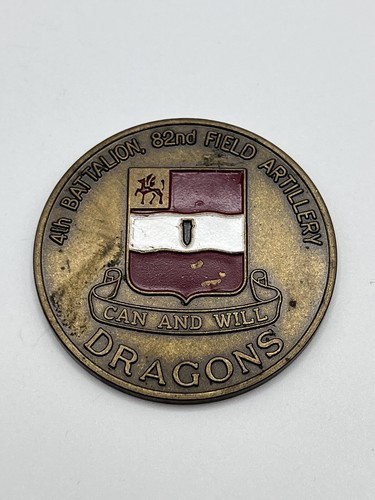 Vintage Fort Polk 4th Battalion 82nd Field Artillery Dragons Command ...