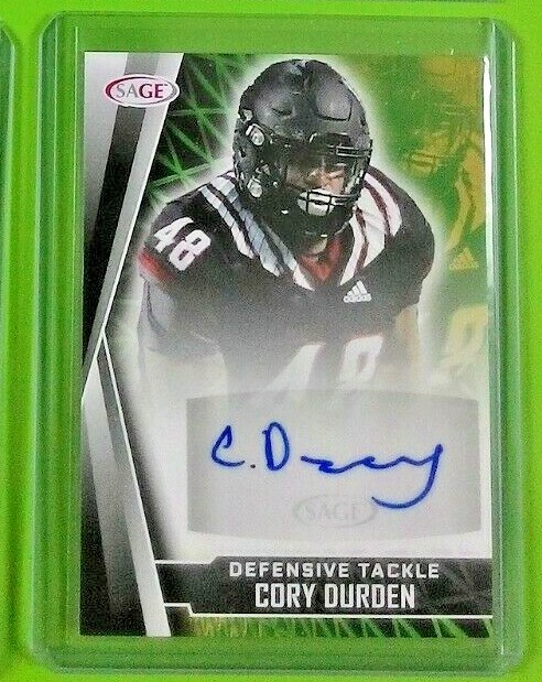 2021 PRO SET 2022 SAGE VARIATION LISTING COLLEGE NCAA FOOTBALL AUTO ...