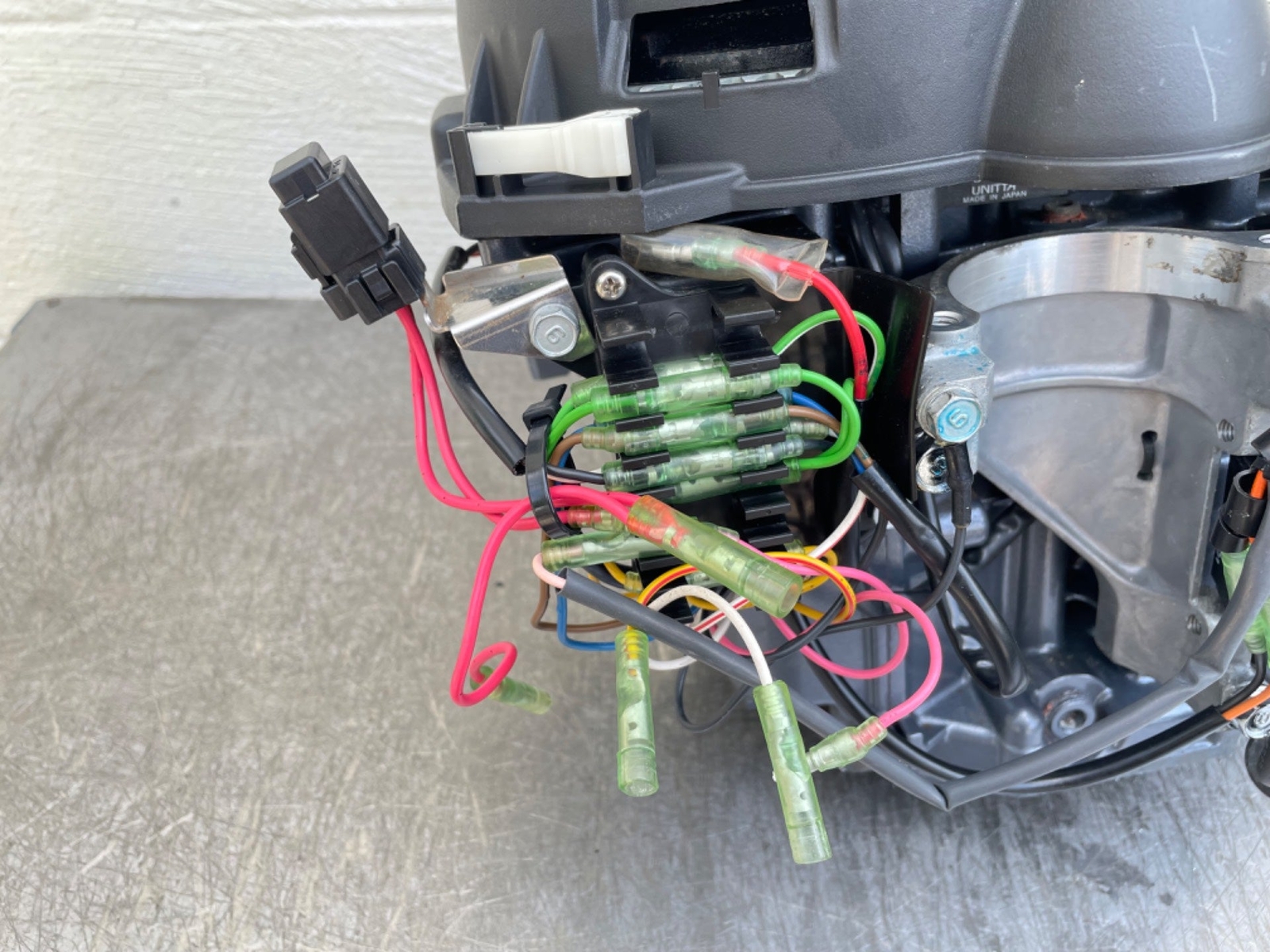 2001 Yamaha 8HP 4 Stroke Outboard Powerhead Crankcase Assembly 68T ...