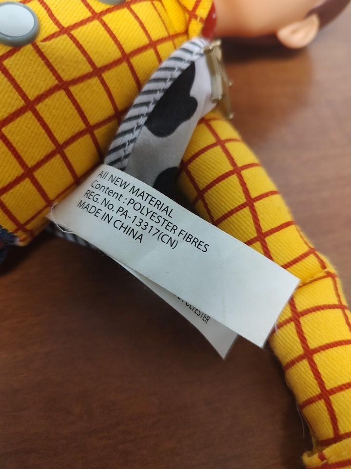 Disney Pixar Toy Story Pull String Woody With Hat 15 inch/ Talking | eBay