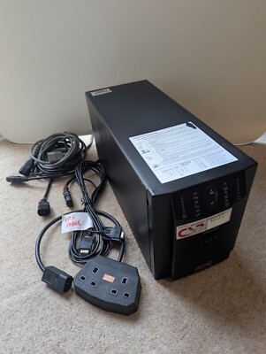 APC SMART UPS 1400 Power Supply Battery Tower Backup Protection and ...