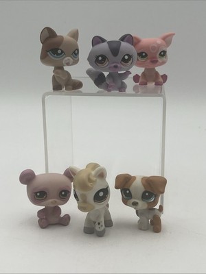 Littlest Pet Shop Vintage LPS Mixed Lot of 6 #1622 899 1709 1363 1093 ...