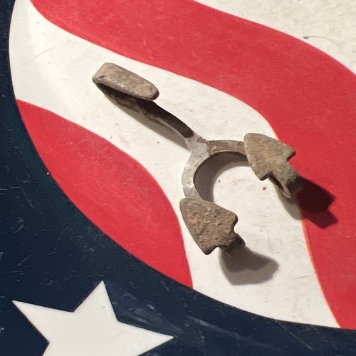 Dug Civil War Unusual Set Arrowhead Buckle Hooks | eBay