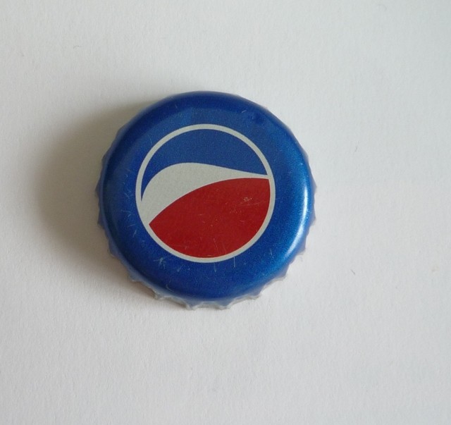 PEPSI COLA Drink Soda Bottle Cap Crown JAPAN Pepsico Blue Metal 2016 ...