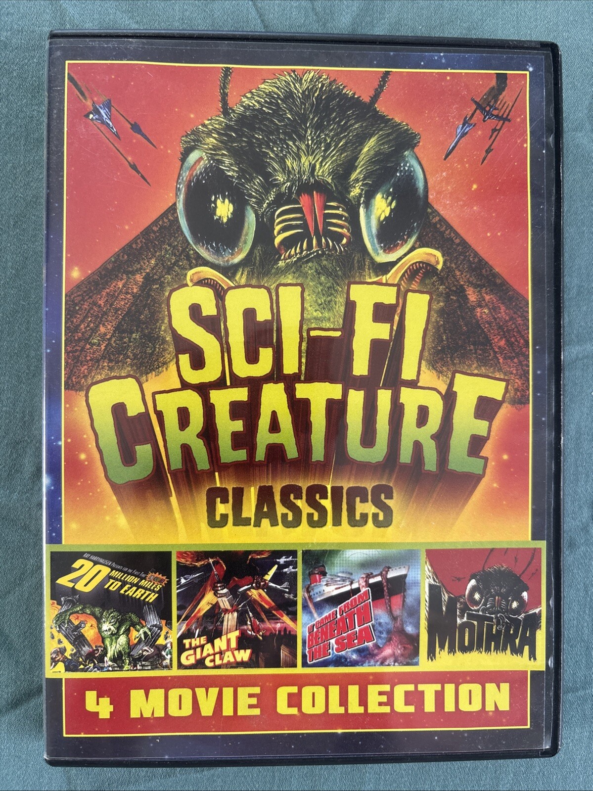 DVD of Vintage Monster Movie Sci-Fi Creature Classics 4 Movie ...