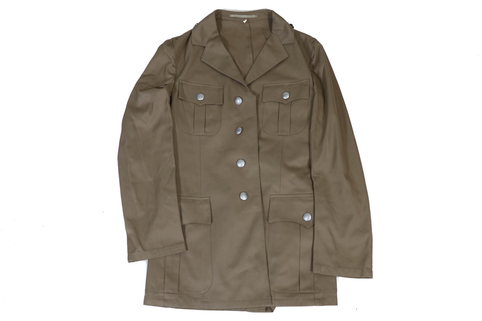 Medium - Authentic West German Bundeswehr Tan Khaki Army Officer Jacket ...