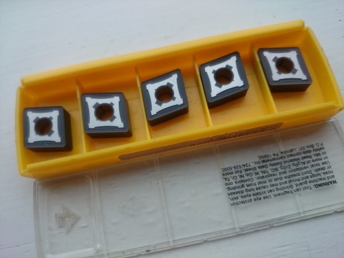 5 Kennametal carbide tips CNMG 16 06 12 RP KCP10 ( CNMG160612 160612 ...