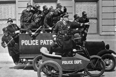 KEYSTONE COPS 24x36 inch Poster | eBay