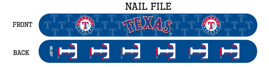 MLB Texas Rangers Worthy Nail File 036956 for sale online | eBay