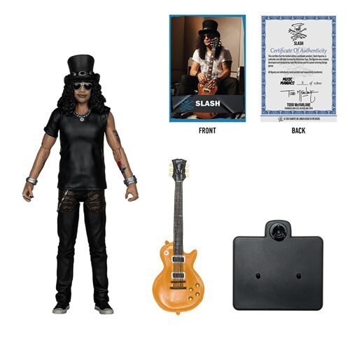 Mcfarlane Music Maniacs Figures - W03 - Metal - 6" Slash IN STOCK