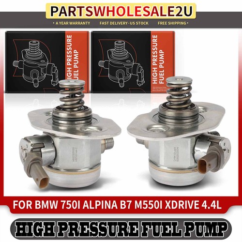 Left & Right High Pressure Fuel Pump for BMW 750i xDrive 2016-2019 V8 4 ...
