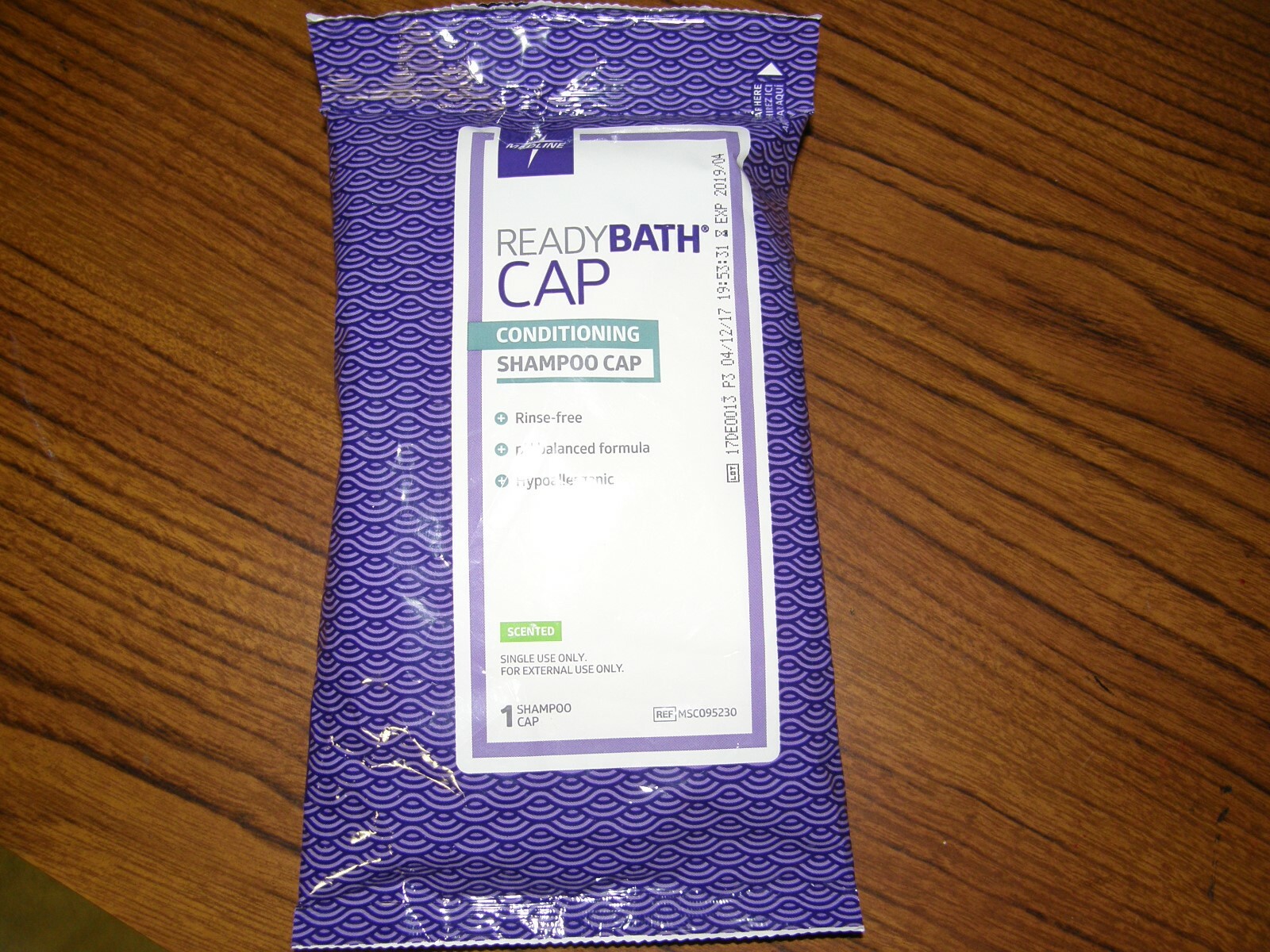 3572) 1 Medline Ready Bath Cap Conditioning Shampoo Cap MSC095230 Exp ...