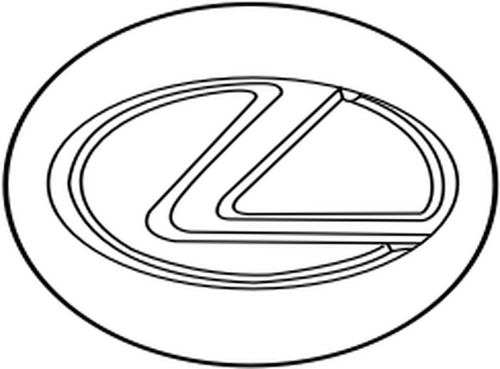 42603-30550 Toyota Ornament sub-assy, wheel hub 4260330550, New Genuine ...